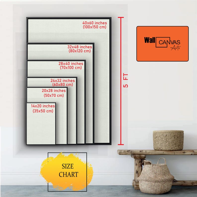 Vintage Wildflower Field Framed Wall Art – Botanical Landscape Canvas, Floral Decor for Modern ...