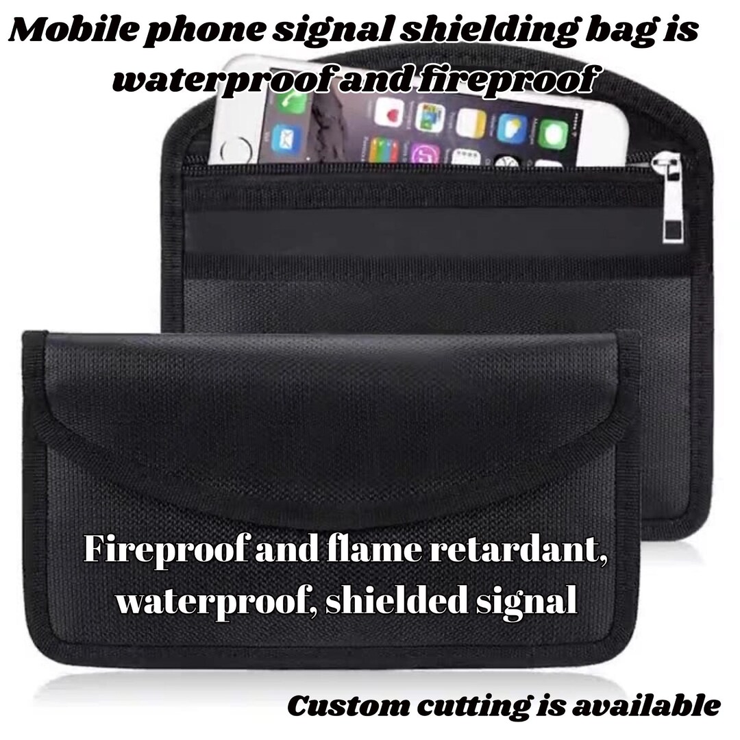 Customizable RFID Blocking Bag, Signal Blocking Pouch, Waterproof ...