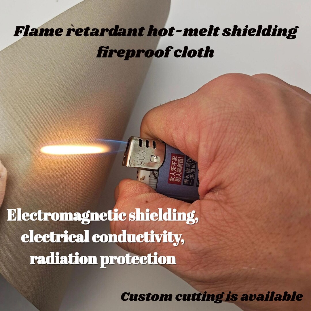 Flame Retardant RFID Conductive Fabric Electromagnetic Shielding ...