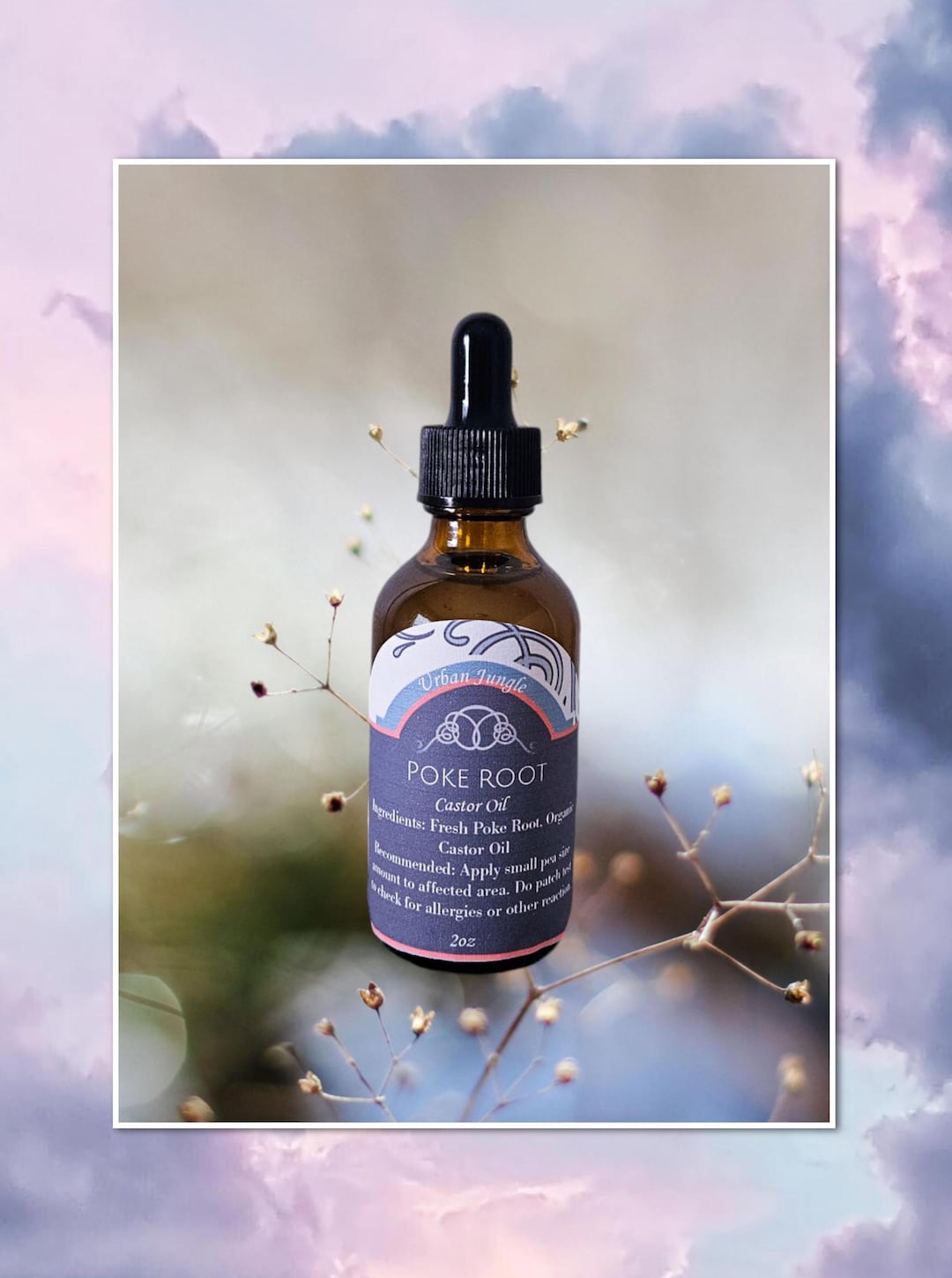 Poke Root Castor Oil | Skin | Scalp - Etsy