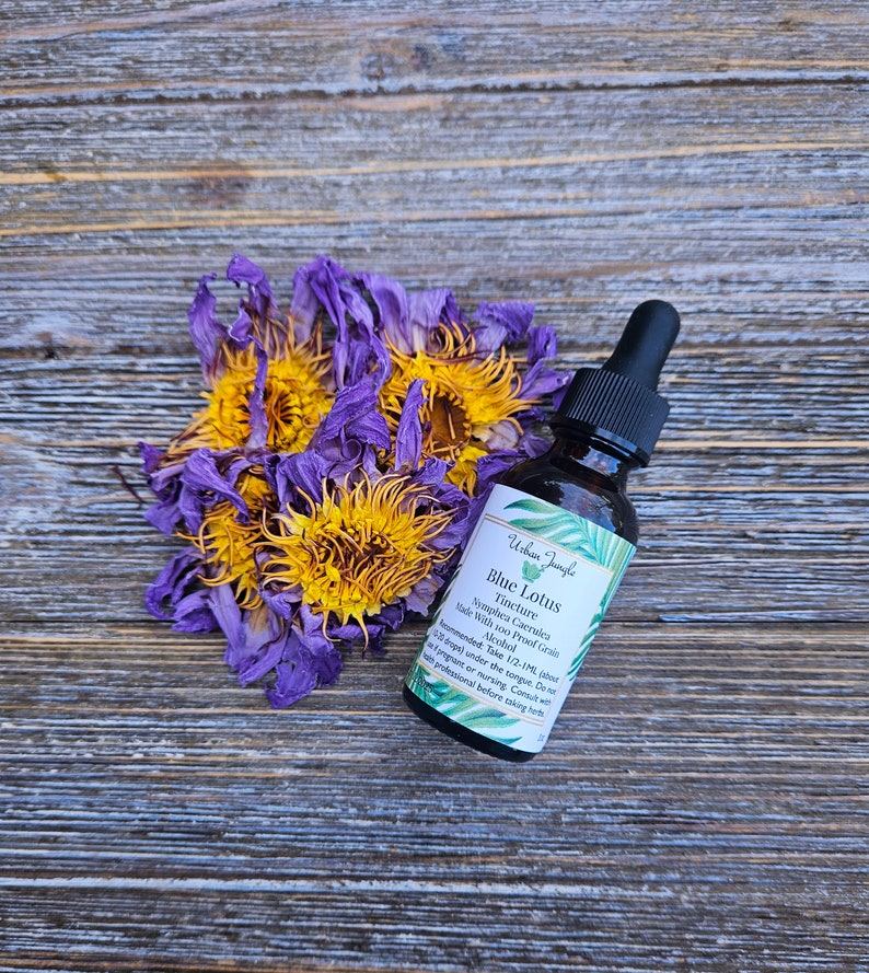 Blue Lotus Tincture - Etsy