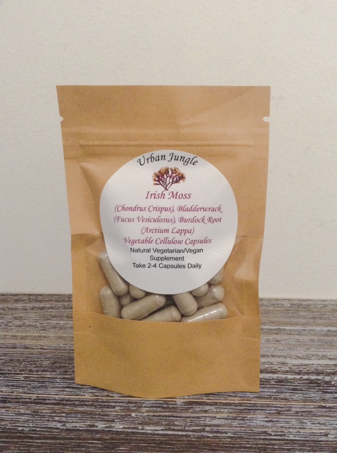 Organic Irish Moss Capsules Natural Plant Supplement - Etsy