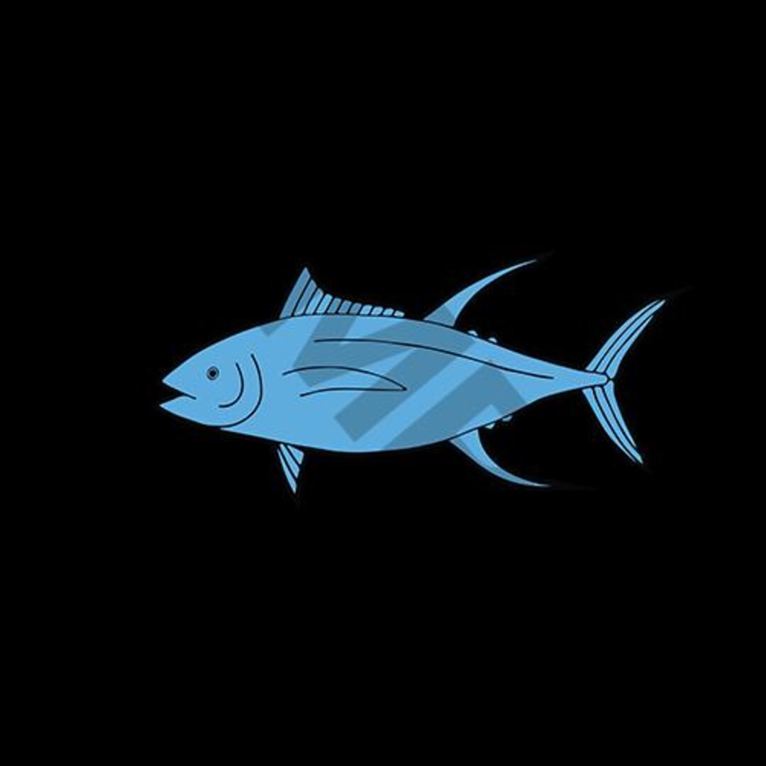 Yellow Fin Tuna Design Game Fishing Fish Pelagic - Etsy