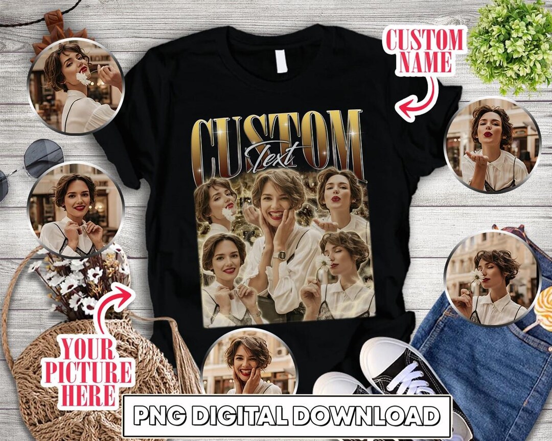 Custom Retro Girlfriend PNG, Boyfriend Bootleg Rap PNG, Custom Your ...