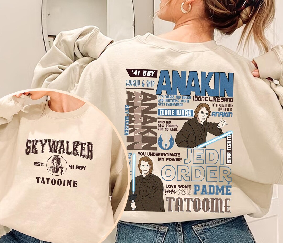 Comfort Colors® Anakin Skywalker Shirt, Anakin Starwars Jedi Shirt ...