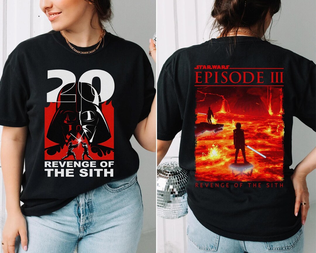 Starwars Revenge of the Sith Shirt, Anakin Skywalker Shirt, Revenge of ...