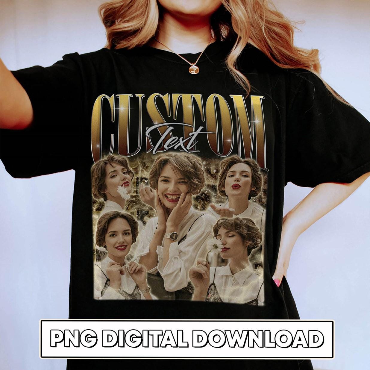 Custom Retro Girlfriend PNG, Boyfriend Bootleg Rap PNG, Custom Your ...