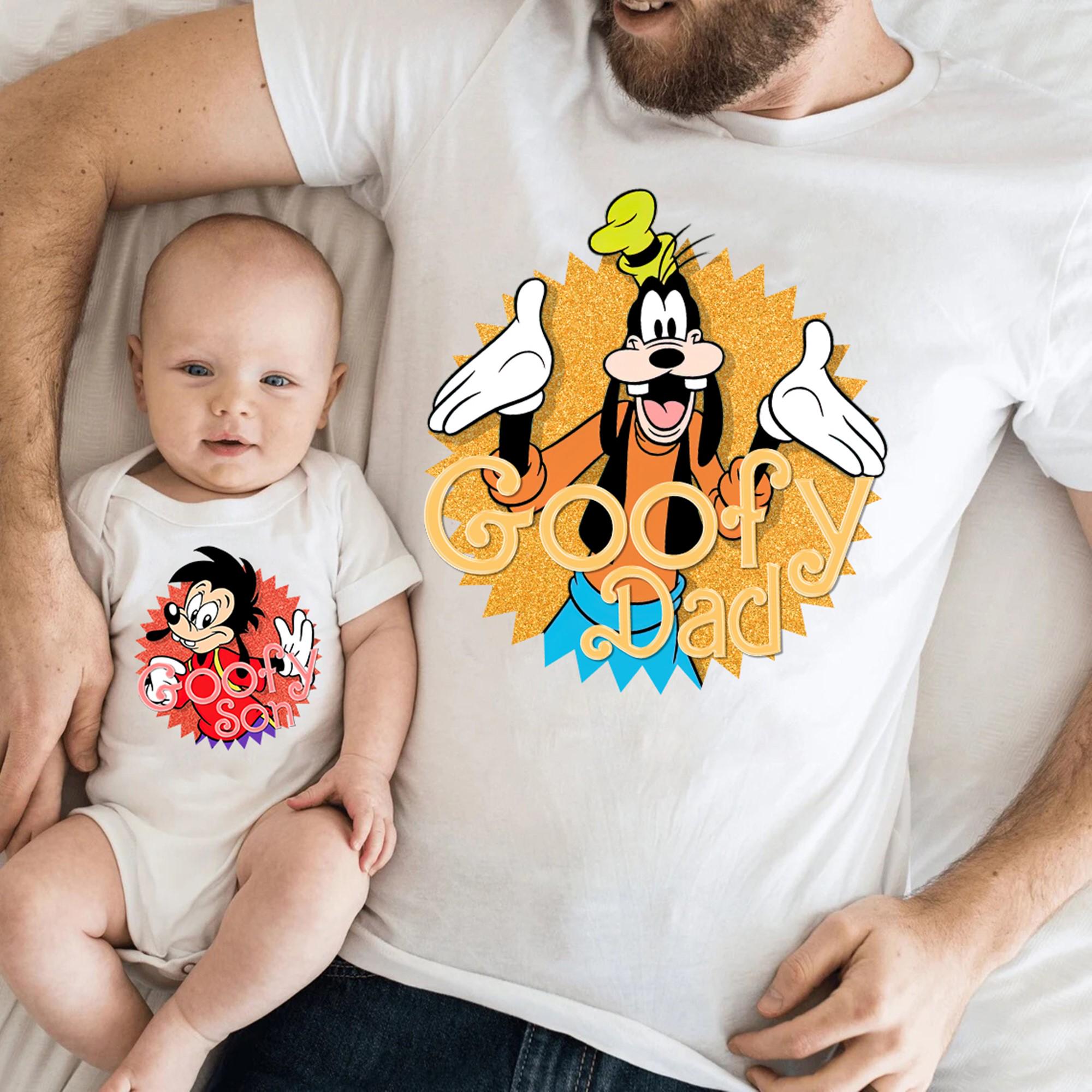 Goofy Disneyland Dad and Son Matching Shirt, Father and Baby Shirt, A ...