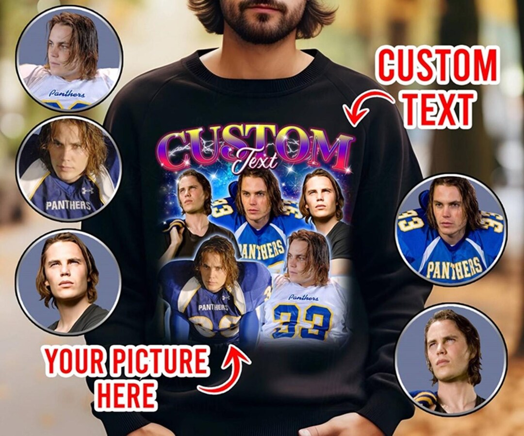 Custom Bootleg Football Png File, Custom Player Shirt, Custom Baseball ...