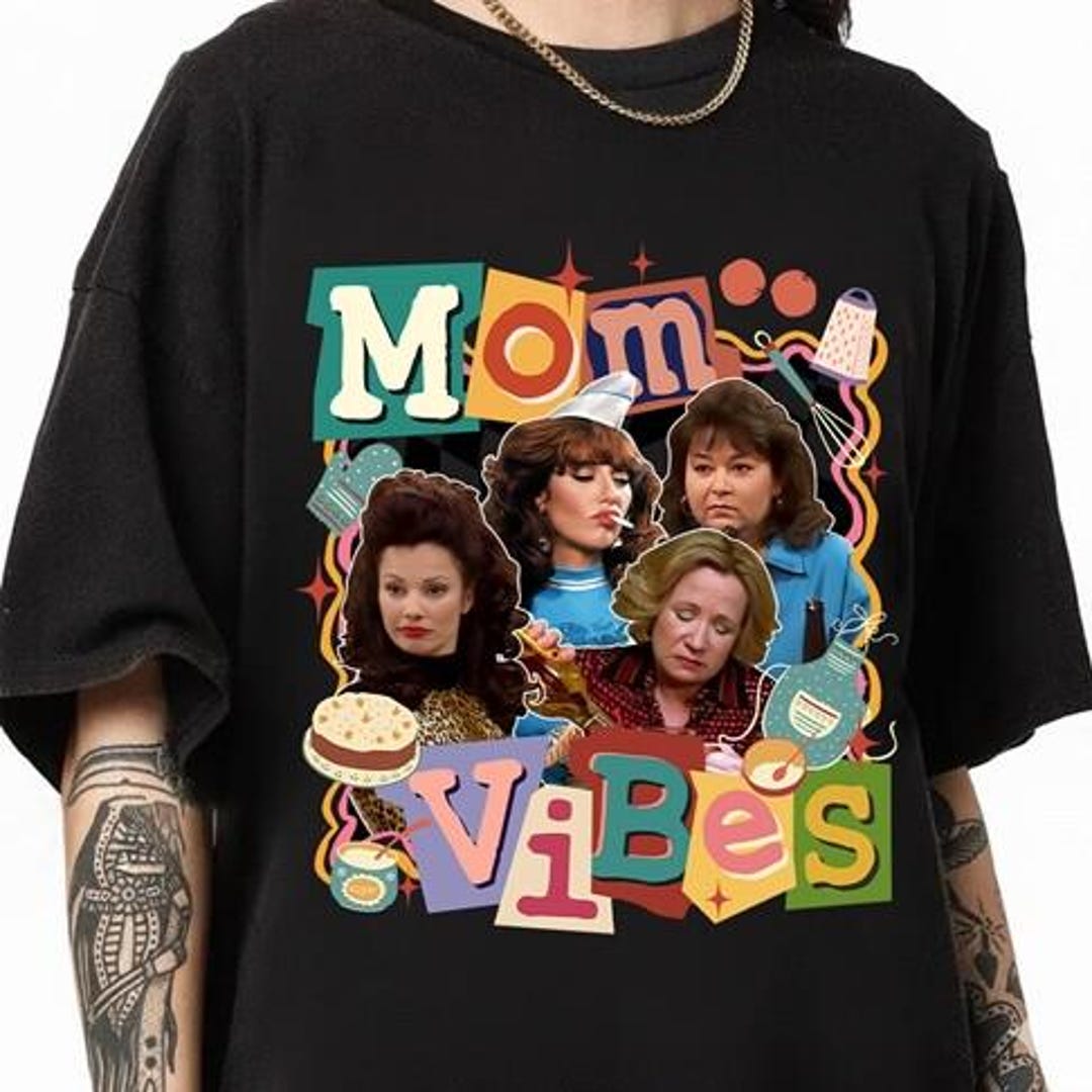 Vintage 90s Mom Vibes Comfort Colors Shirt, Mom Life Shirt, Funny Mama ...