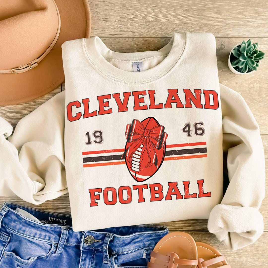 Cleveland Football Png, Cleveland Png, Cleveland Sublimination Png, PNG ...
