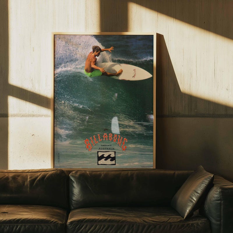 1970s Surf Poster - Etsy
