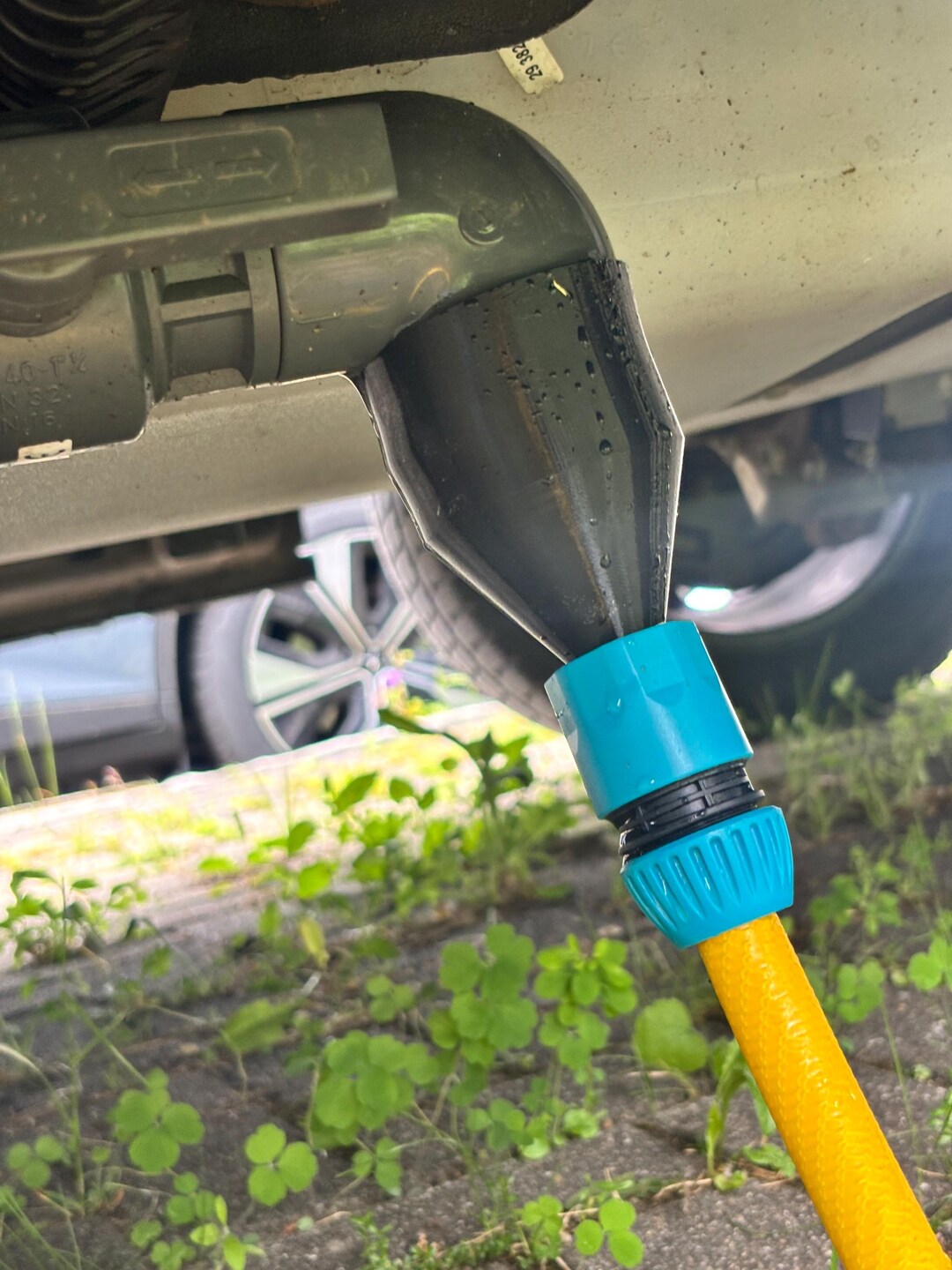 Wastewater Adapter With Gardena Quick-release Coupling – Rubber ...