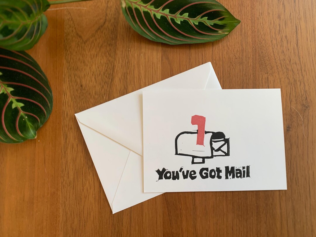 You've Got Mail (greeting Card) - Etsy
