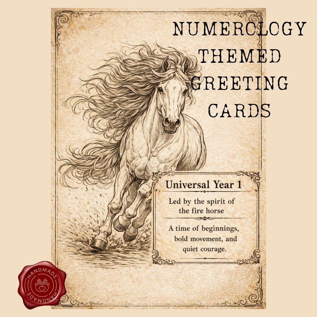 Year of the FIRE Horse, Universal Year 1, Chinese Astrology, Numerology ...