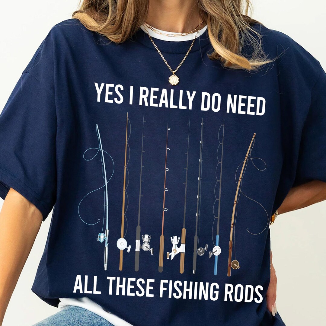 Funny Fishing Rods PNG Design: Angler Humor Artwork (digital Download ...