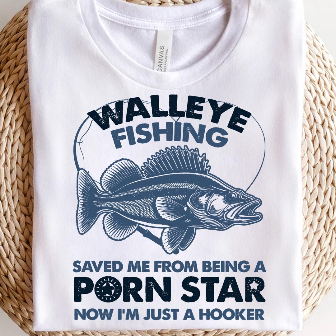 Walleye Fishing PNG – Funny Fishing Quote PNG – Fisherman Humor ...
