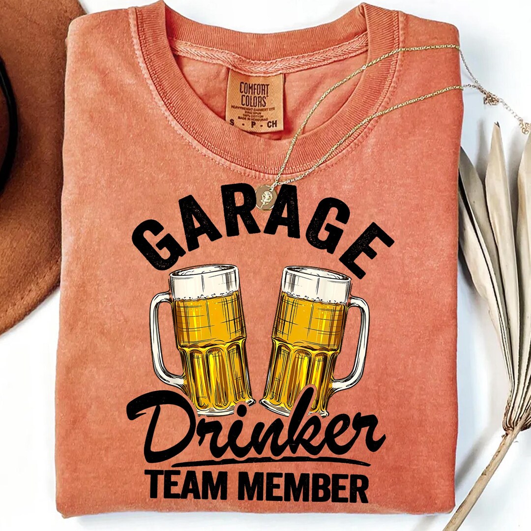 Garage Drinker Team Member PNG: Beer Mug Graphic (digital Download) - Etsy