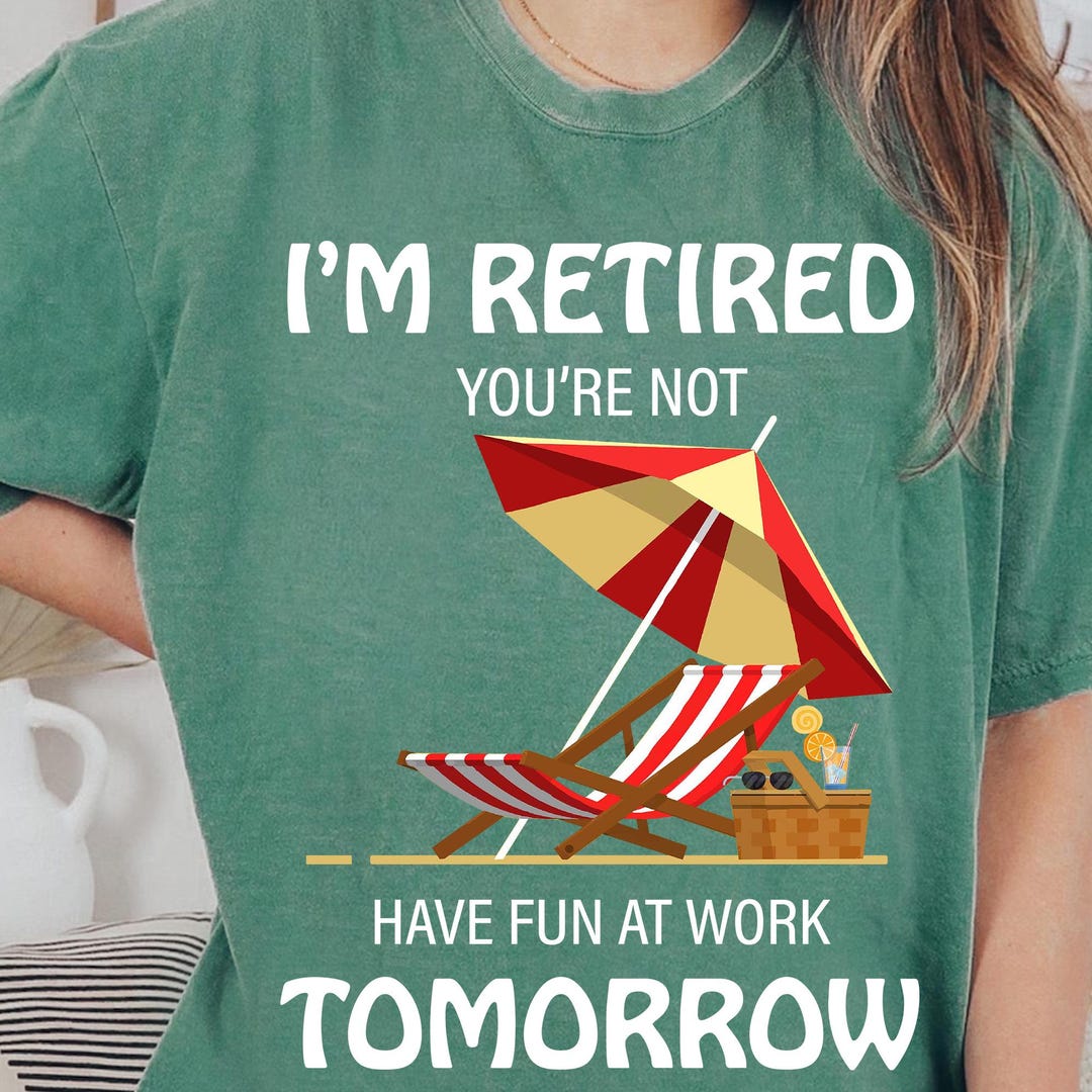Retirement PNG Design - Funny Retired Life PNG - Beach Chair ...