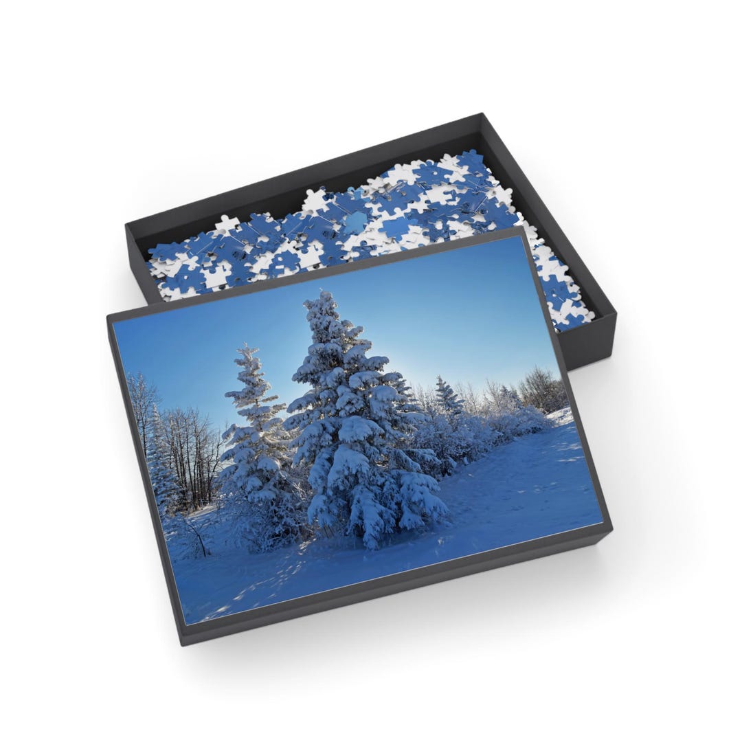 Perfect Christmas Tree Puzzle 500 Pieces - Etsy