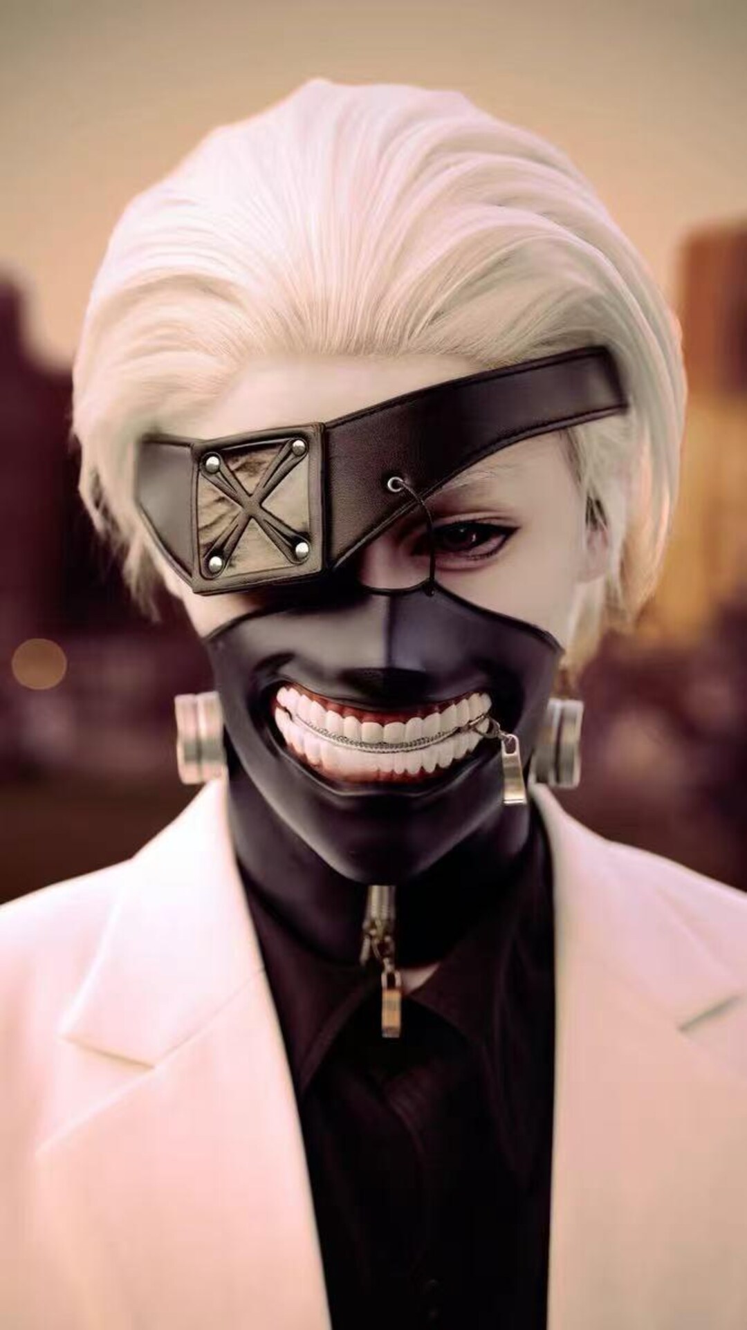 Tokyo Ghoul Mask, Kaneki Ken Mask, Cosplay Mask, Skull Mask, Halloween ...