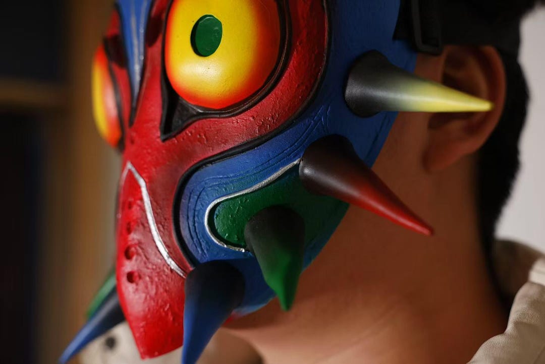 Majora's Mask Replica,majoras Mask Legend of Zelda, Cosplay, Zelda Mask ...