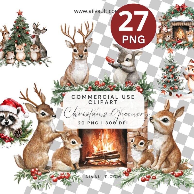 Woodland Christmas - Etsy