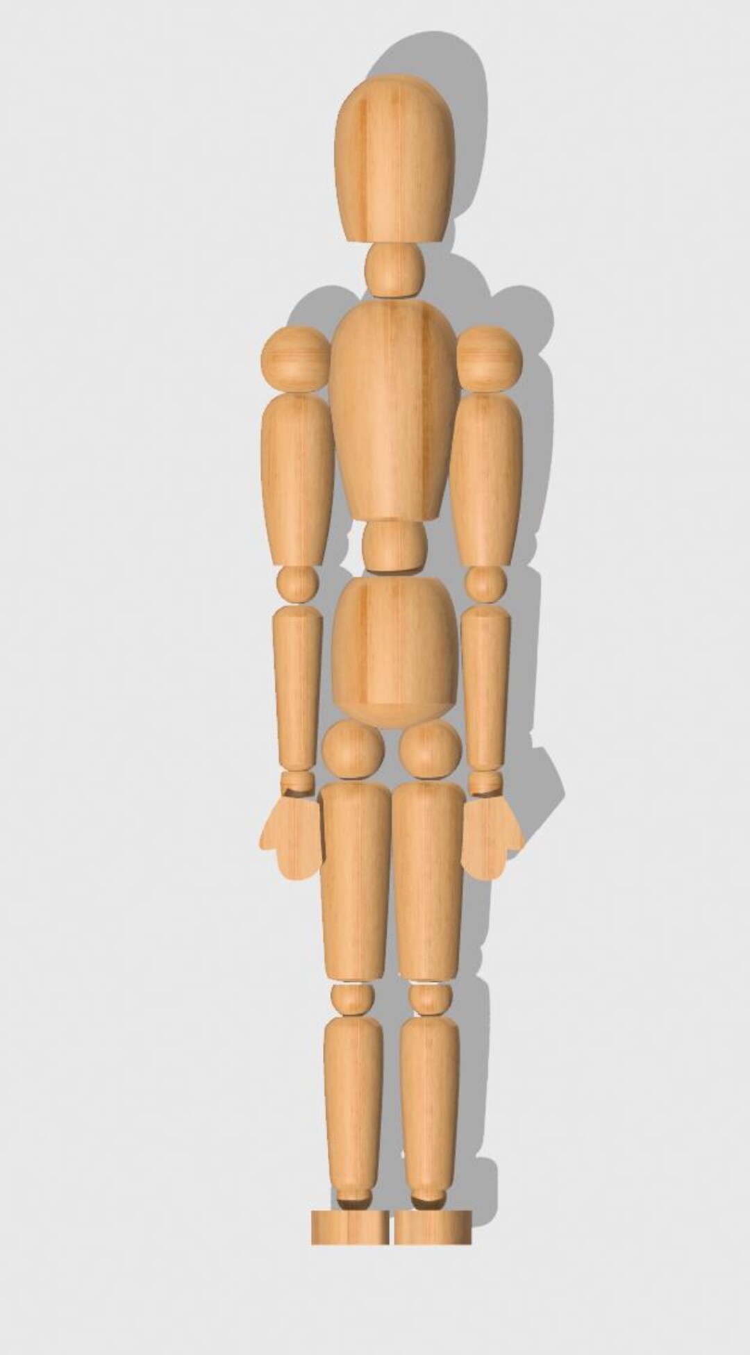 3d Doll Model Digital File - Etsy