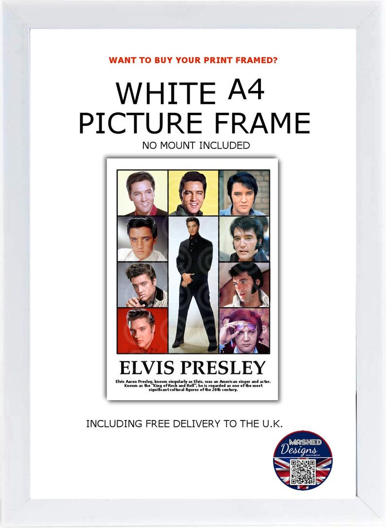 Elvis Presley - Multi Picture - Exclusively Made by Mashed Designs - Etsy