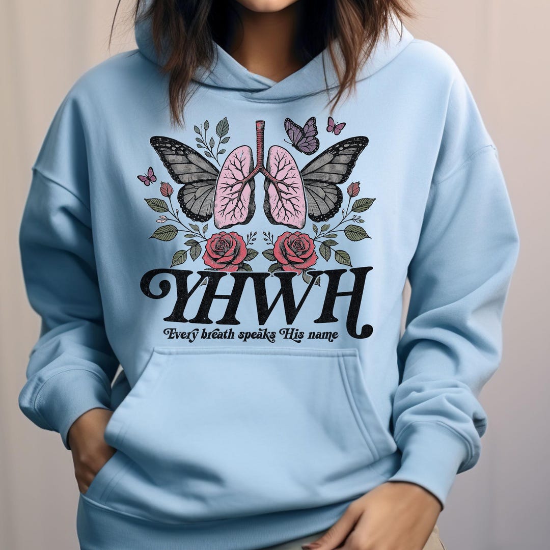 YHWH Butterfly Lungs | Every Breath Speaks His Name - Etsy