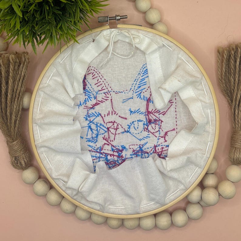 Hand Embroidery: Seeing Double - Etsy