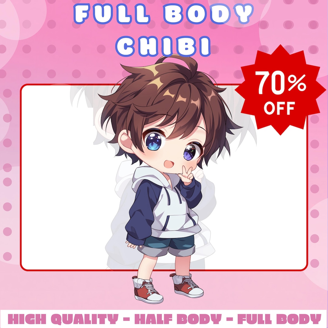 CUSTOM CHIBI, Chibi Character, Custom Chibi Commission, Chibi, Fanart ...