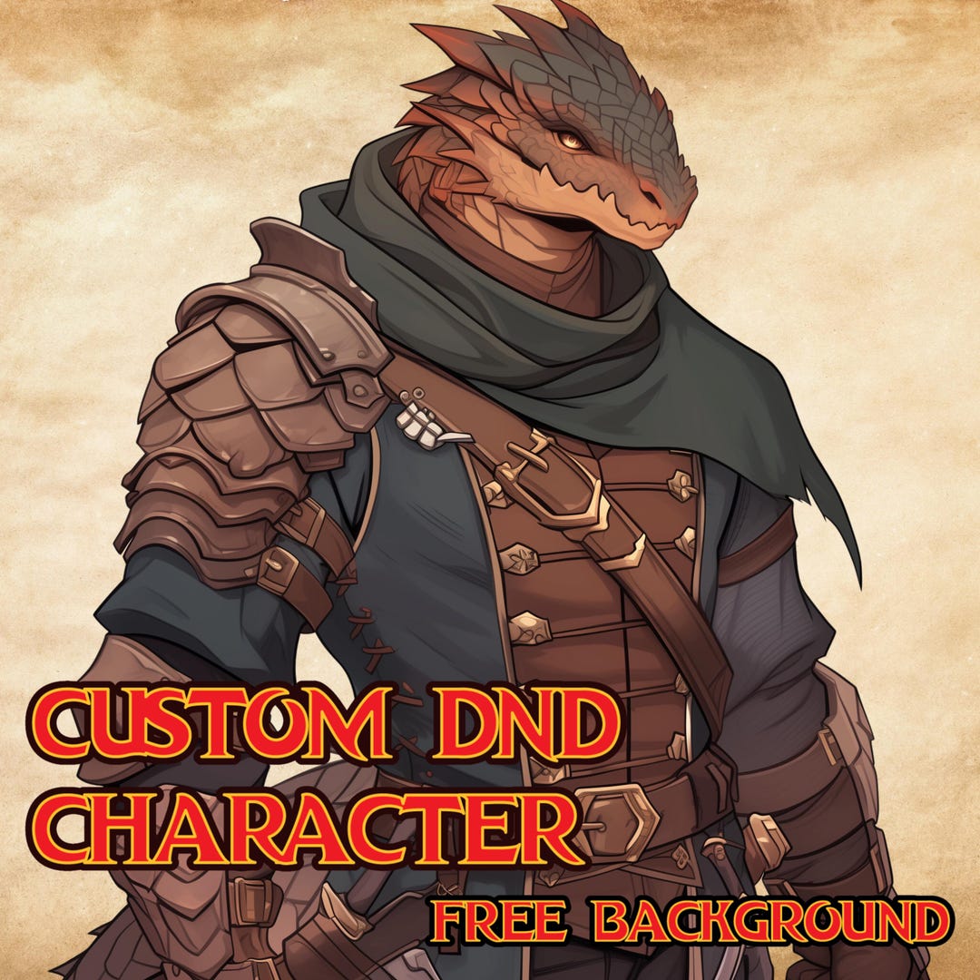 DND Party Custom Art Commission, Fantasy Illustration, DND Character ...
