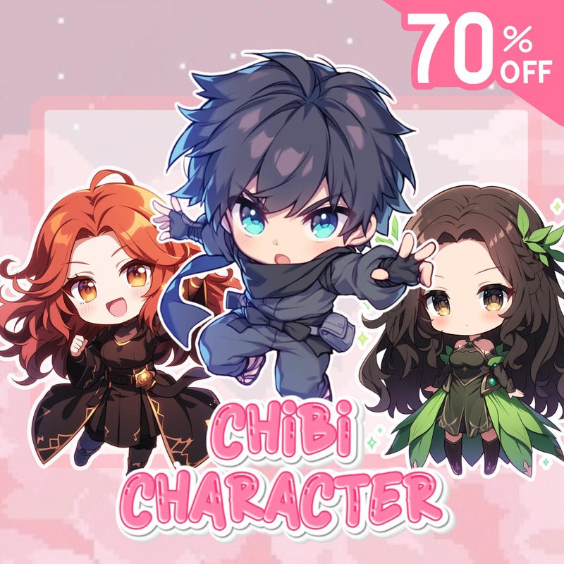 Chibi - Etsy
