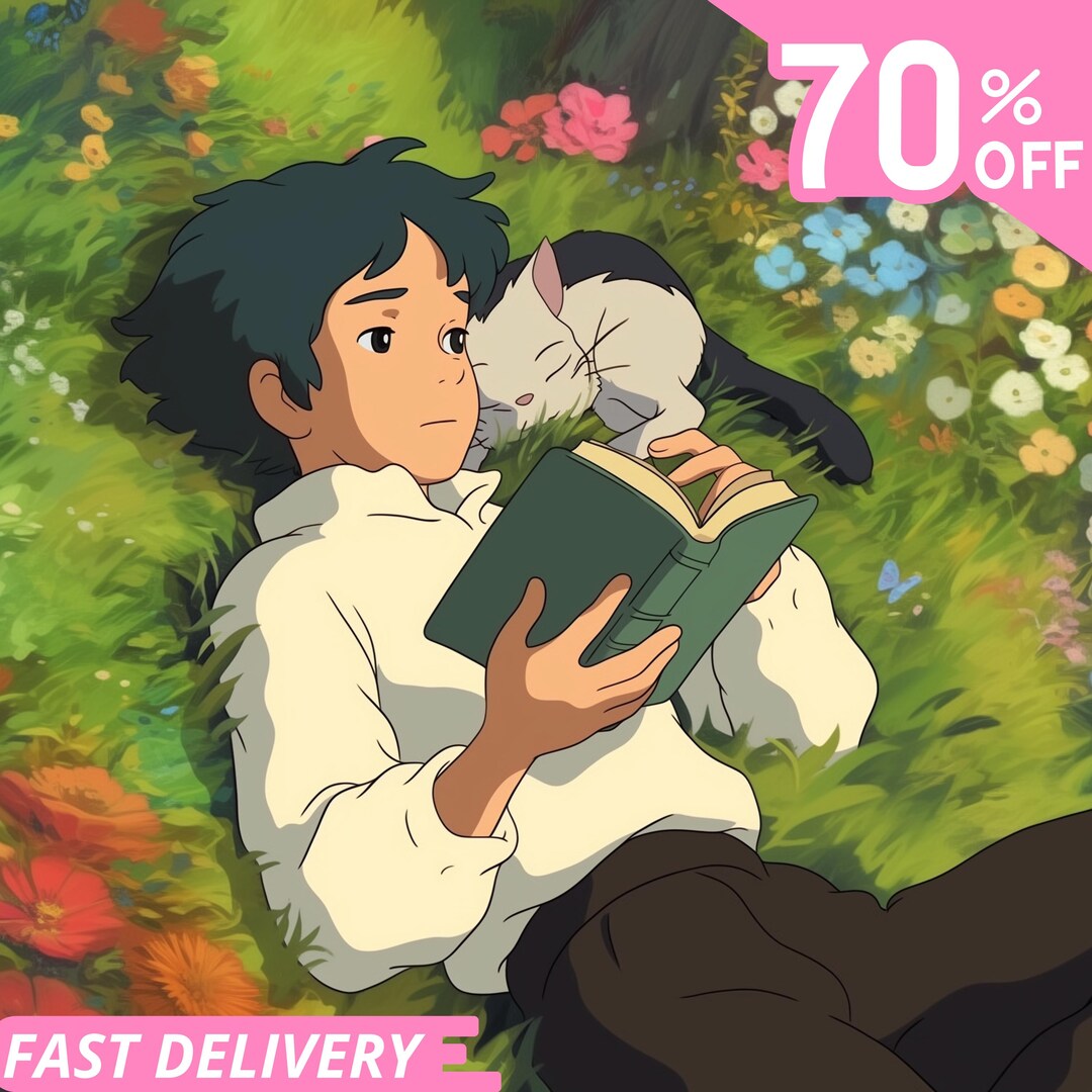 Custom Arrietty Ghibli Style Portraits, Anime Potrait, Family Ghibli ...
