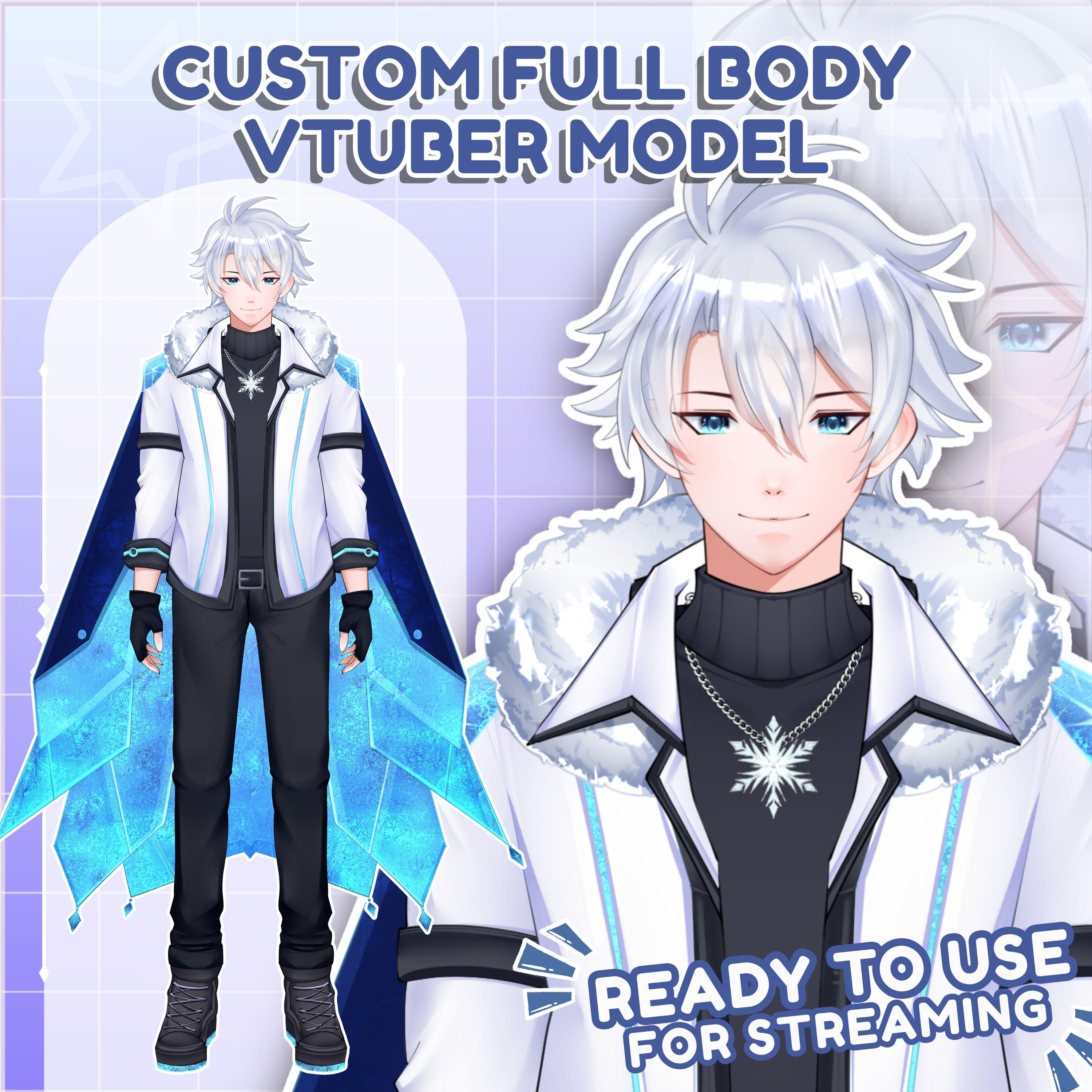 Custom Full Body Live2d Vtuber Model Commission | Fully Rigged & Ready ...