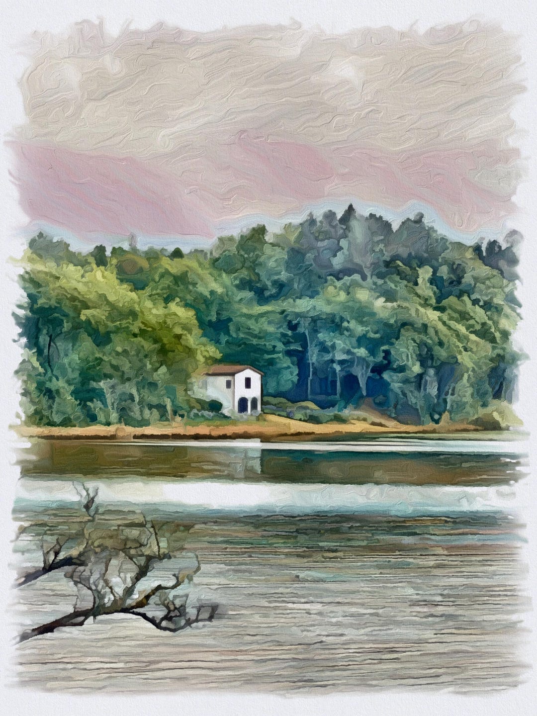 Lake Scene Wall Art Digital Download - Etsy