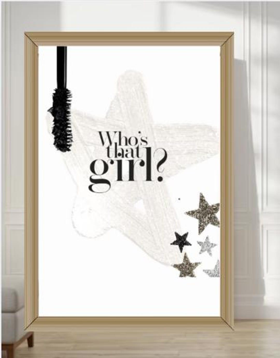 Who is That Girl Poster - Etsy