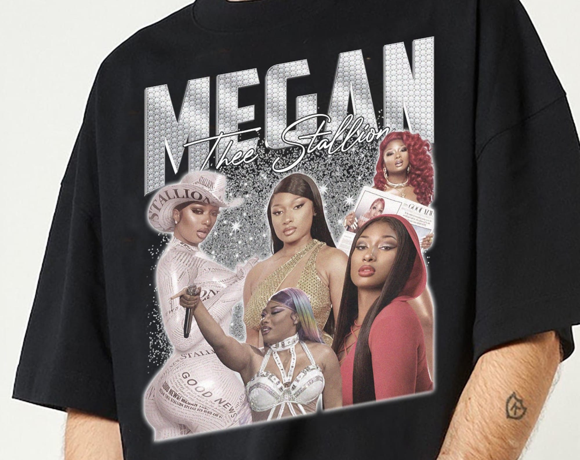 Megan Thee Stallion Vintage T Shirt, Megan Thee Stallion Graphic Tees ...