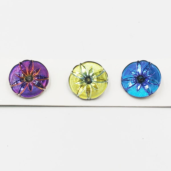 Czech Glass Buttons - Etsy