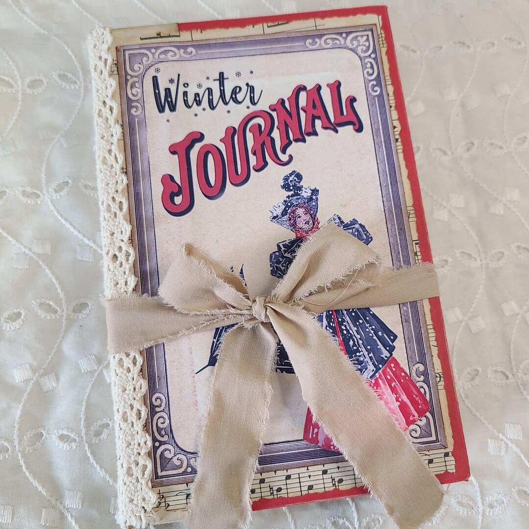 Winter Theme Junk Journal - Etsy