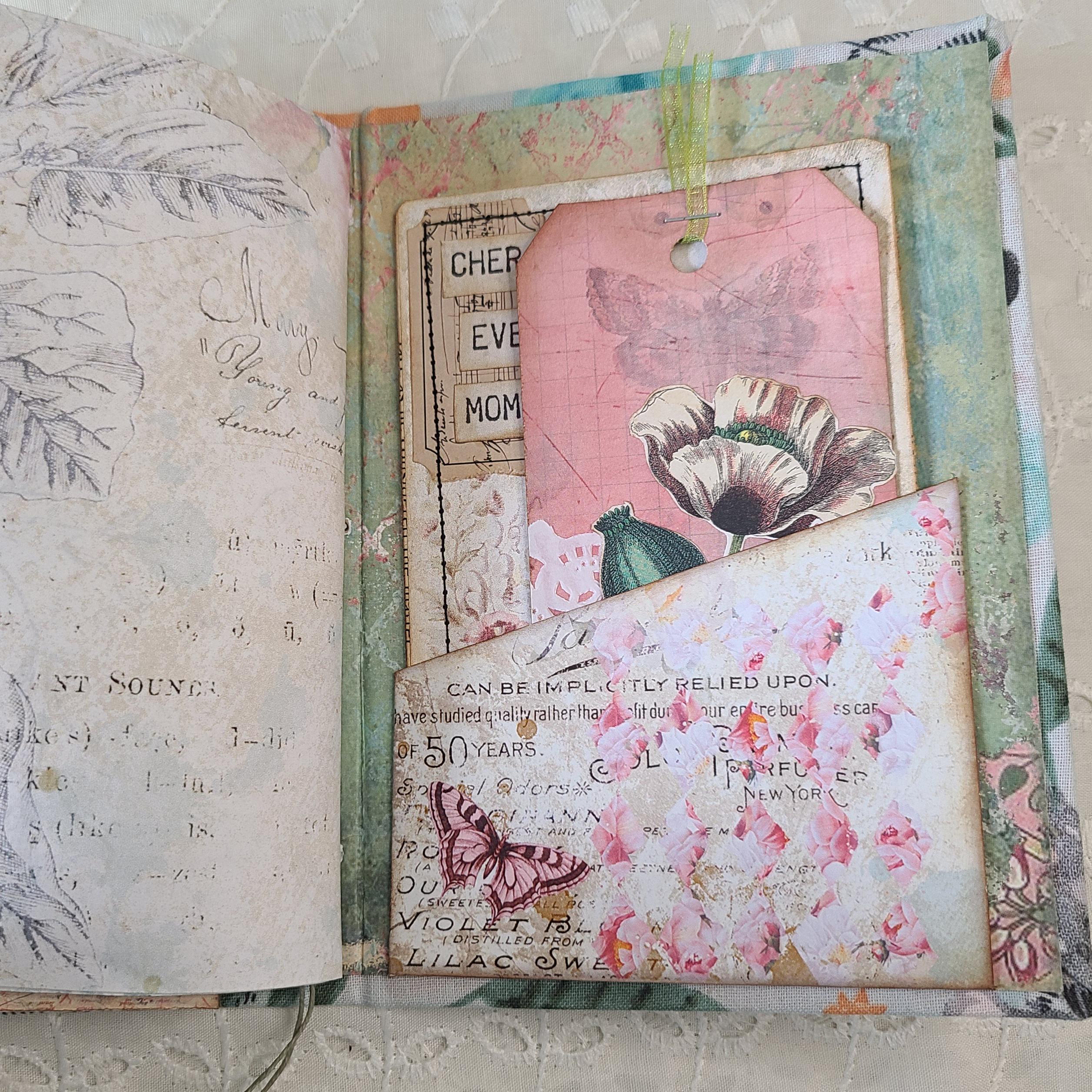 Spring Floral Junk Journal - Etsy