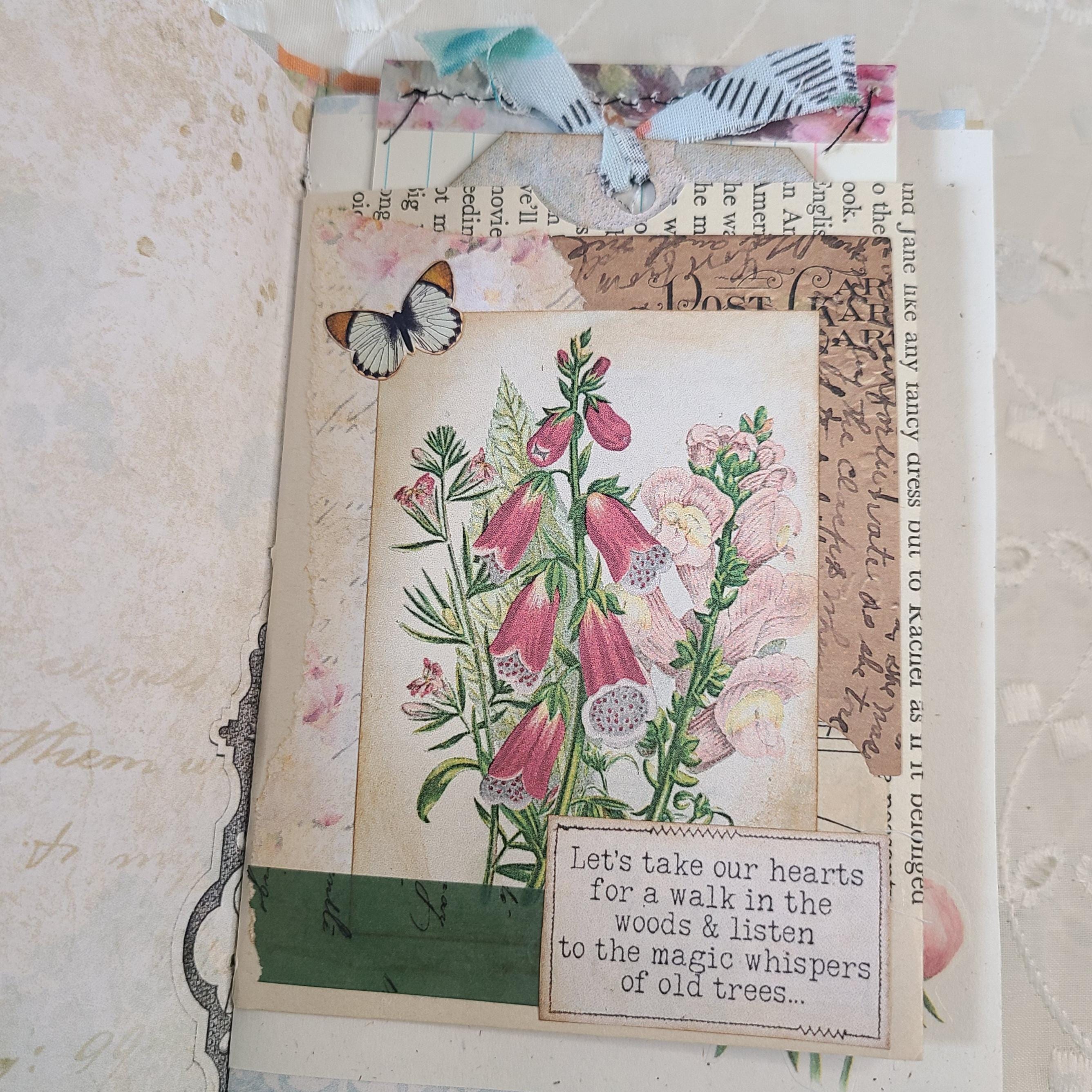 Spring Floral Junk Journal - Etsy