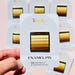 Kayumanggi Filipino Enamel Pin | Gold Cloisonné Badge - Etsy