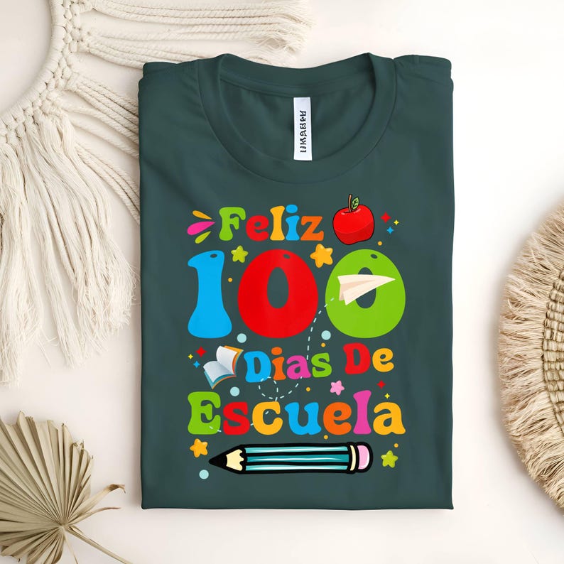 Feliz 100 Dias De Escuela, Spanish Happy 100 Days of School, Funny ...