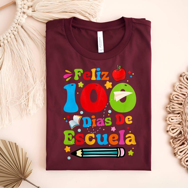 Feliz 100 Dias De Escuela, Spanish Happy 100 Days of School, Funny ...