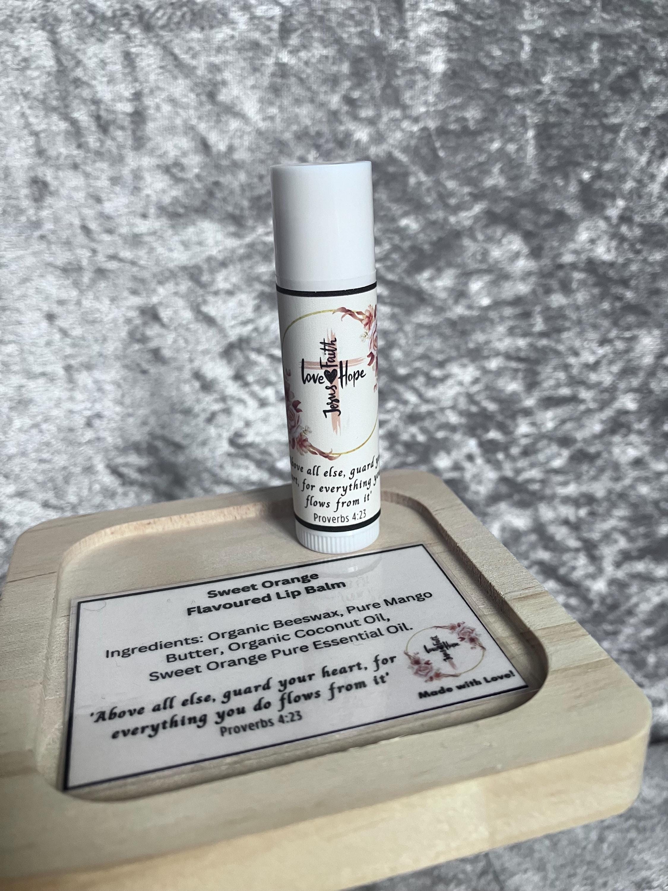 Jesus Christ Love Faith Hope Natural Lip Balm Bible Verse 1corinthians ...