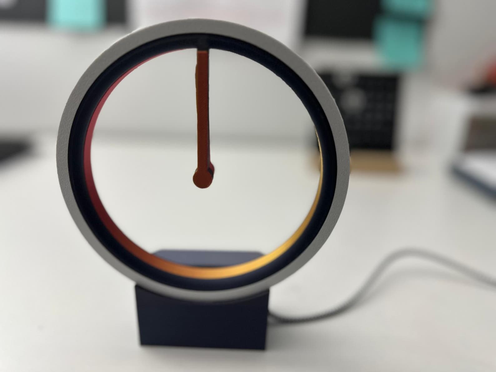 SMART Analogue Clock Hollow Clock Auto Update Over Wifi Arduino With 3D ...