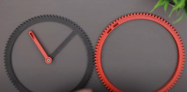 SMART Analogue Clock Hollow Clock Auto Update Over Wifi Arduino With 3D ...