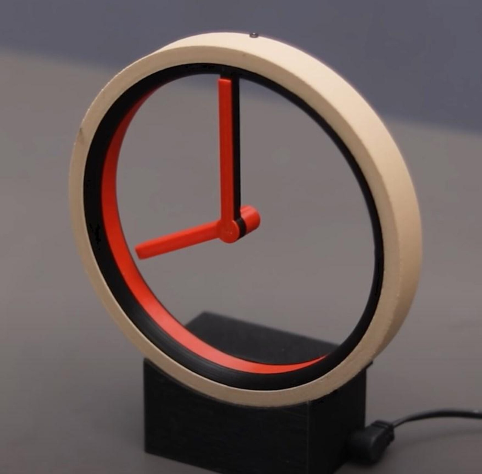 SMART Analogue Clock Hollow Clock Auto Update Over Wifi Arduino With 3D ...